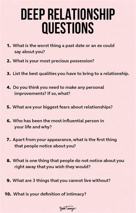 50 Relationship Questions To Improve Your Love Life Dr Ava Cadell Yourtango Healthy