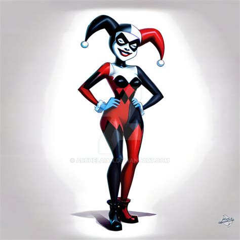 Anime Harley Quinn By Archelaian On Deviantart