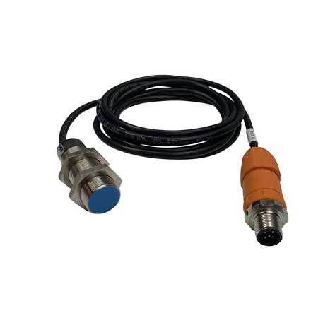 Inductive Sensor Cable M12 Plug 18mm Pnp No 8 Mm Range Thorsen Teknik