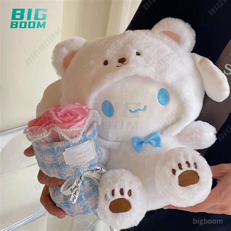 25cm Sanrio Cinnamoroll Kuromi Pochacco Teddy Bear Cute Shopee