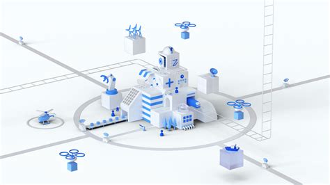 Tech Illustration Exploration 3d Art