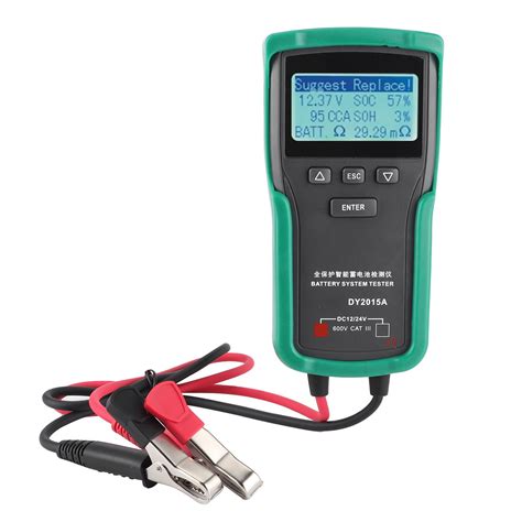 12v 24v Auto Batterij Tester Analyzer Tool Voltage Vicedeal