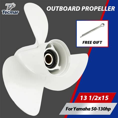 For Yamaha Outboard Propeller 13 12 X 15 Fits 50 130 Hp Boat Motors
