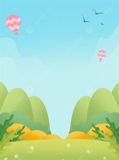 Spring Scenery Background Wallpaper Image For Free Download Pngtree