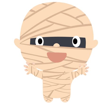 Mummy Acne Patches Halloween Ct Clipart Clip Art Clipartsign