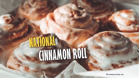 National Cinnamon Roll Day 2025 Ovni