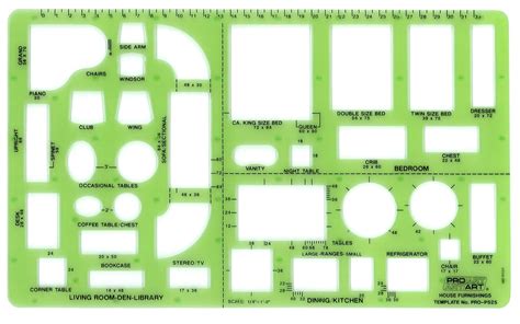 Pro Art Template Inking House Furnishings 14 Scl Michaels