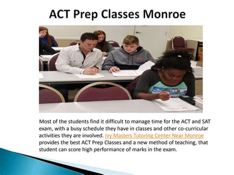 Act Prep Classes Monroe Ppt