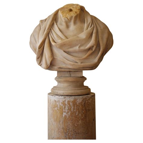 Regency Marble Headless Bust Of William Pitt The Younger By Dominick