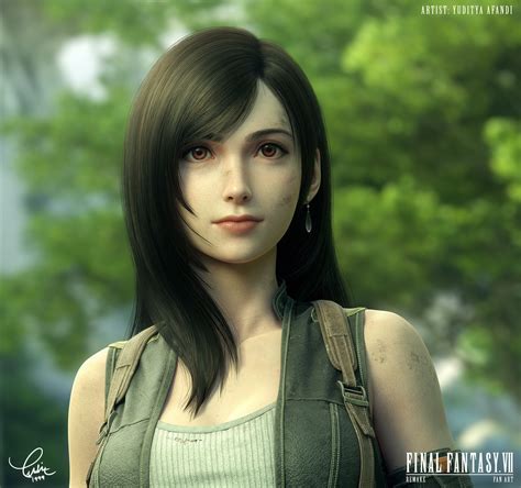 Video Games Fantasy Art Yuditya Afandi Casual Women Final Fantasy