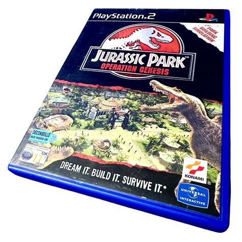 Jurassic Park Operation Genesis Ps2 Playstation 2 Ps2 Pudełkowa