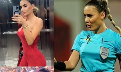Ligue Des Champions Larbitre La Plus Sexy Emanuela Rusta Ferme Son Instagram People Buzz
