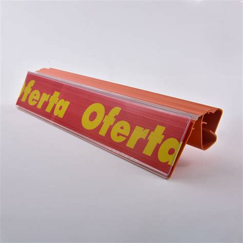 Portaprecios Steel Plastic