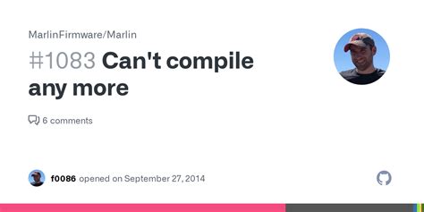 Cant Compile Any More · Issue 1083 · Marlinfirmware Marlin · Github