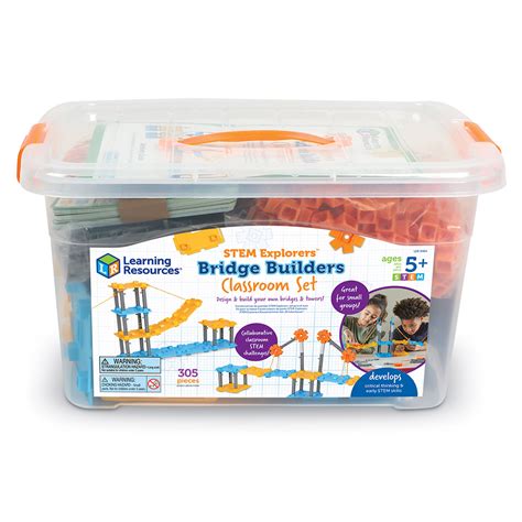 Stem Explorers Bridge Builders Classroom Set Learning Resources