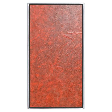 Art Wall Panel Red Scagliola Decor Handmade In Italy By Cupioli