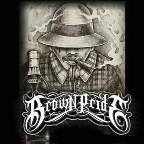 Brown Pride Chicano Drawings Chicano Art Lowrider Art