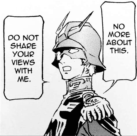 Gundam Quotes Char Aznable Icon Gundam Manga Meme Templates