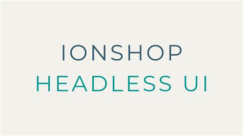 Free Ionic Templates Ionic Elements