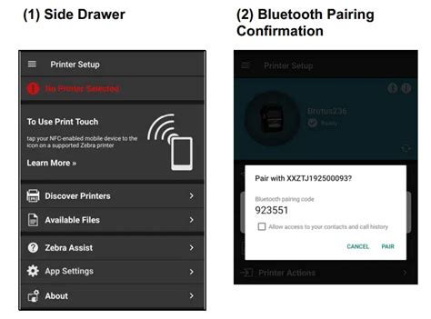 Zebra Printer Setup Utility For Android With Security Assessment Wizard Owners Manual