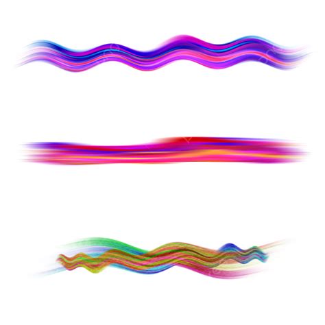 Colorful Brush Strokes Overlay Texture Effects Psd Clip Art Colorful