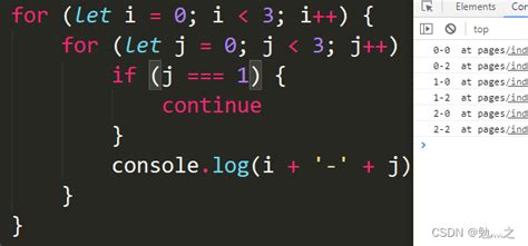 Js结束循环的三种方式对比（break、continue、return区别）js 结束方法 Csdn博客