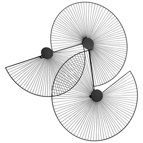 Gala Wall Decor Silver Cyan Design