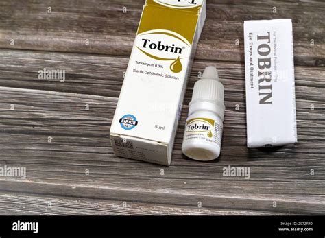 Cairo Egypt January 11 2025 Tobrin Eye Drops 5 Ml Tobramycin Sterile Ophthalmic Solution Cairo Egypt January 11 2025 Tobrin Eye Drops 5 Ml Tobramycin Sterile Ophthalmic Solution