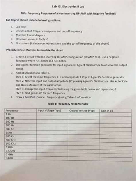 Solved Lab Report Should Include Following Sections 1 Lab