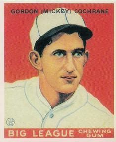 Mickey Cochrane Cards Trading Card Database