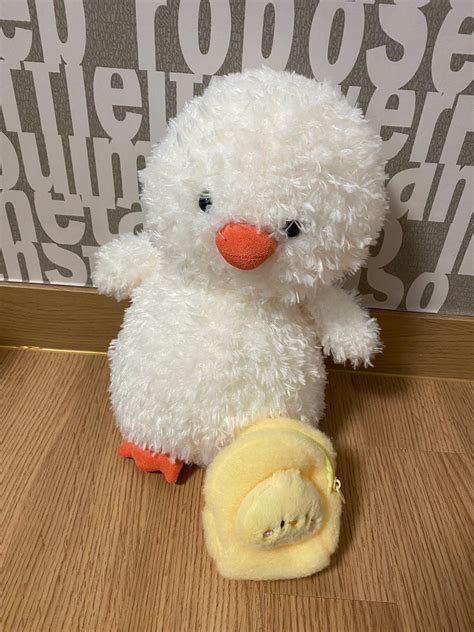 오리인형병아리 고리 파우치 당근 중고거래