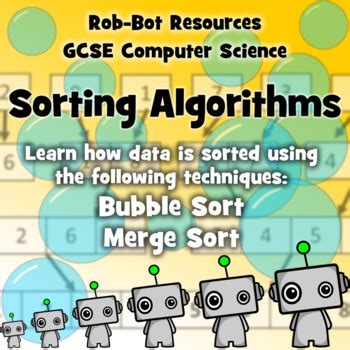 Sorting Searching Algorithms Bundle By ROBBOT RESOURCES TpT