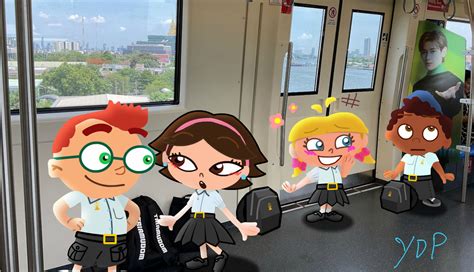Little Einsteins Taking The Train By Yiamdepro Deviantart On Deviantart