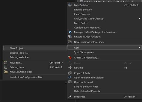 how to create an installer for a windows service app using visual