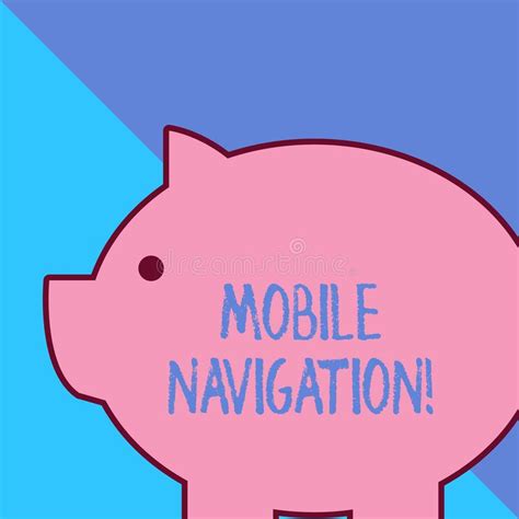 Word Writing Text Mobile Navigation Business Concept For Graphical