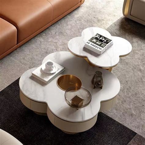 Light Luxury Tea Table Modern Large Apartment Home Living Room Fashion
