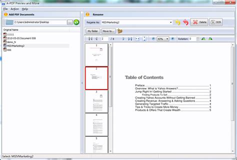 a pdf preview and move pdf utilities software 35 off pc