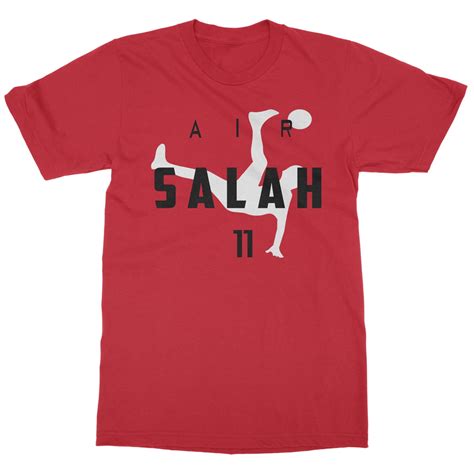 Air Salah Inspired Liverpool Tee Soccer Fans Unisex T Shirt Red