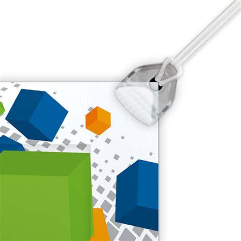 Small Clear Banner Clip Reusable Banner Clip