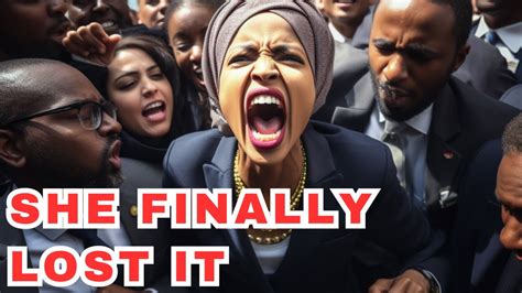 Ilhan Omar Driven Completely Insane Starts Screaming During Floor