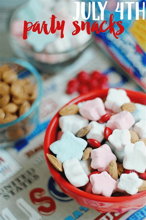 4th Of July Snacks Patriotic Snack Mix Recipe