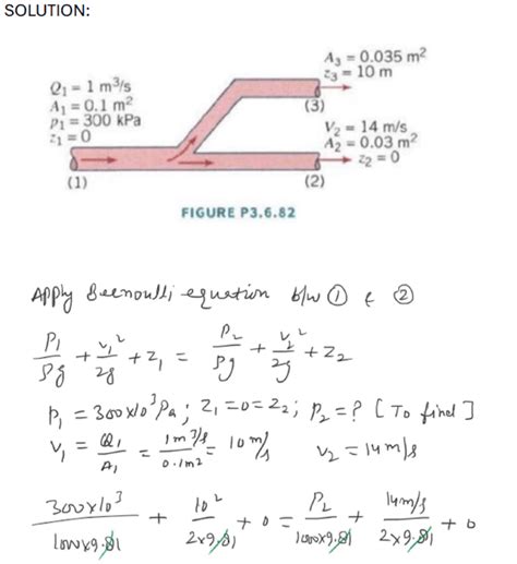 Civil Thinking › Bernoulli Equation Problem Solutions 3682 Wp Water