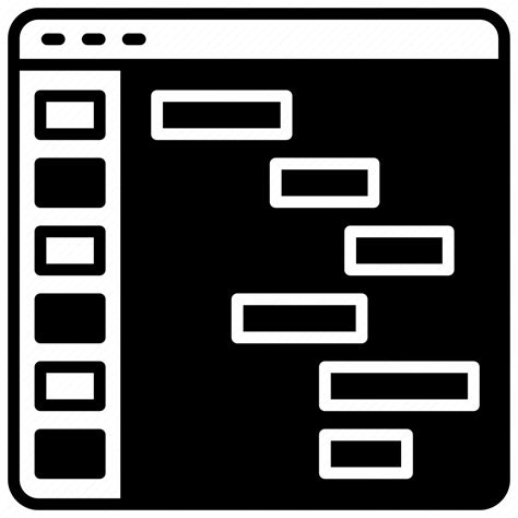 Gantt Chart Bar Progress Schedule Flowchart Icon Download On Iconfinder Gantt Chart Bar Progress Schedule Flowchart Icon Download On Iconfinder