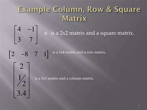 Column And Row Matrix Product At Geneva Mcdaniel Blog