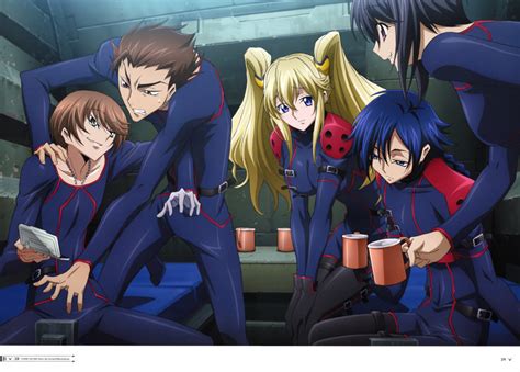 Hyuuga Akito Kousaka Ayano Leila Malcal Naruse Yukiya Sayama Ryou Code Geass Code Geass
