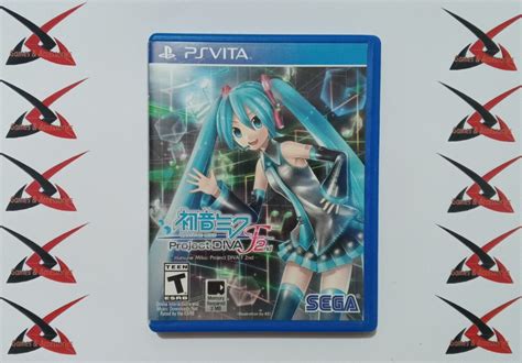 Psv Ps Vita Playstation Vita Game Hatsune Miku Project Diva F 2nd On