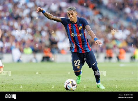 Barcelona Aug 28 Raphinha In Action During The Laliga Match Between