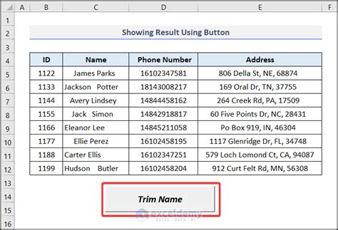 How To Use The Vba Trim Function In Excel 5 Examples