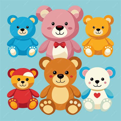Teddy Bear Clip Art Vector Illustration Design Premium Ai Generated