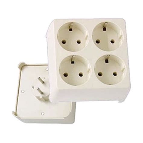 Stop Kontak Uticon S 448n 4 Lubang Multi Socket Colokan 4in1 Sni
